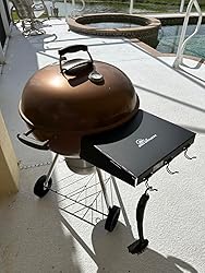 Amazon.com : BBQ Dragon Weber Grill Side Table – Fits 22" Weber Grills ...