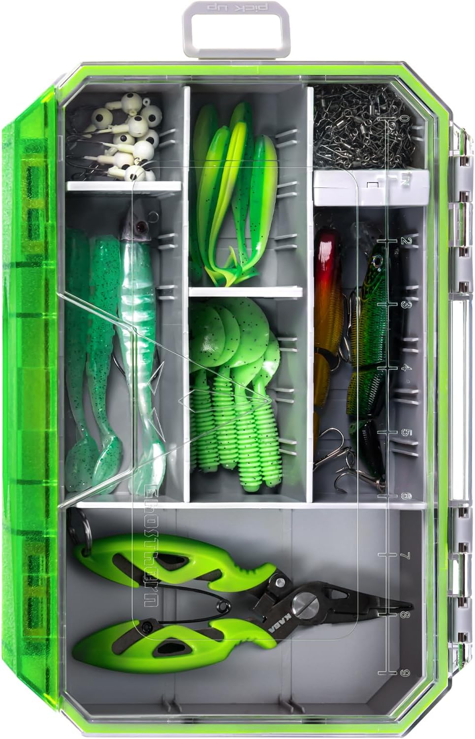 Amazon.com: Ghosthor Fishing Tackle Box, Waterproof 3600 and 3700 ...