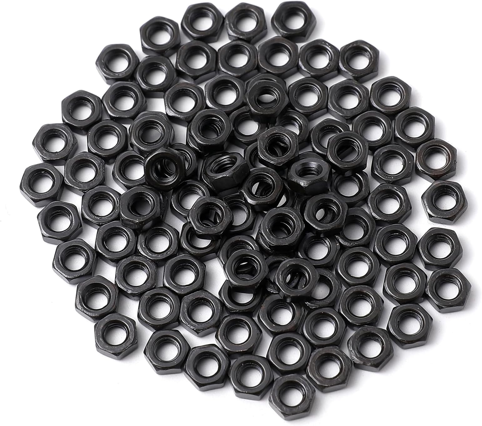 Amazon.com: uxcell M2 Thread Insert Lock Screw Fastener Nylon Hex Nuts ...