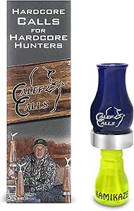 Amazon.com : Calef Calls Single Reed & Double Reed Acrylic Duck Call ...