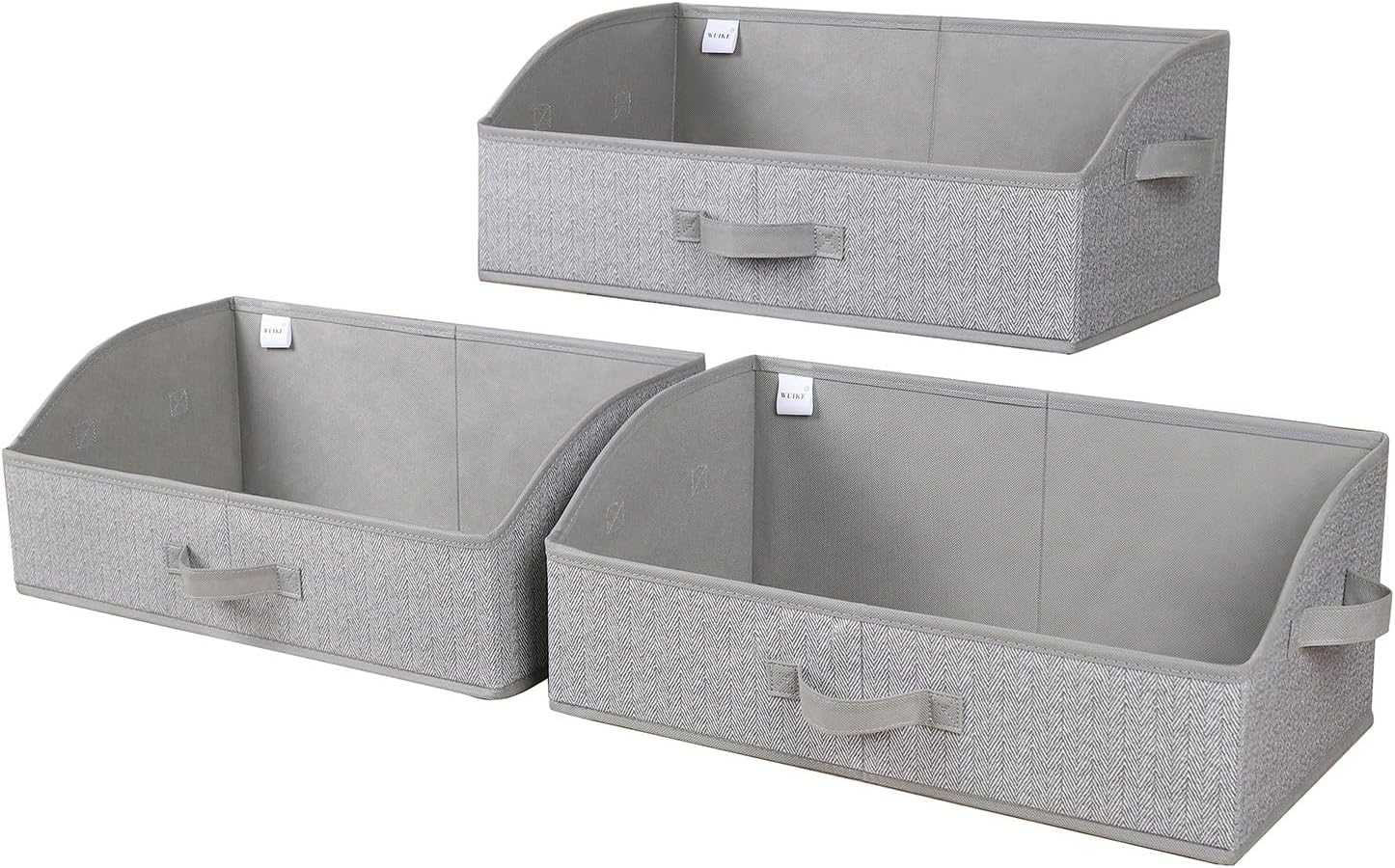 Amazon.com: TENABORT 4 Pack Trapezoid Large Foldable Closet Storage ...