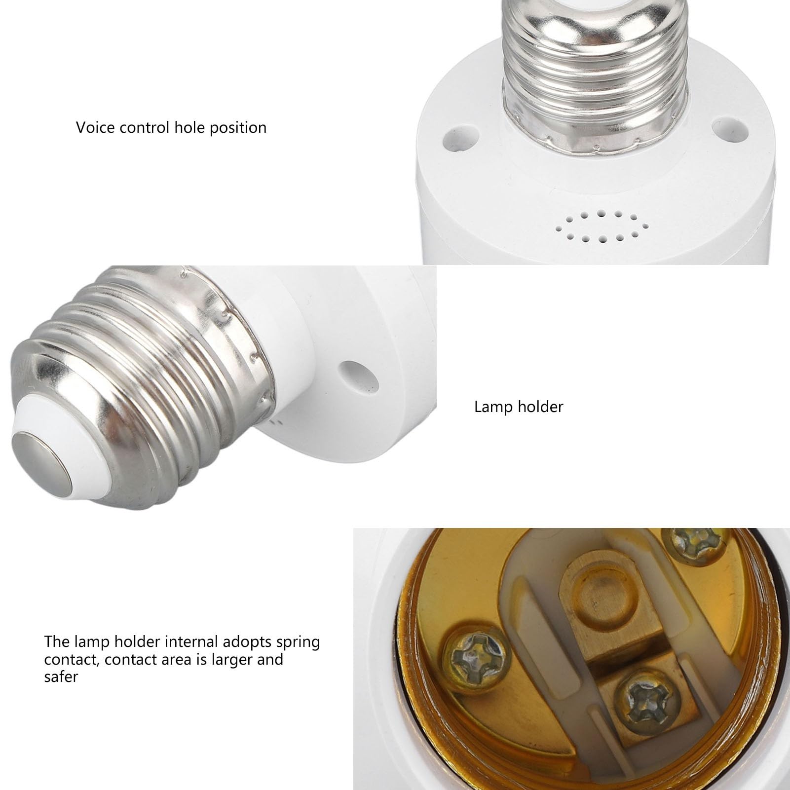 2PCS Smart Light Bulb Socket...B0C82QPXSK | Encarguelo.com