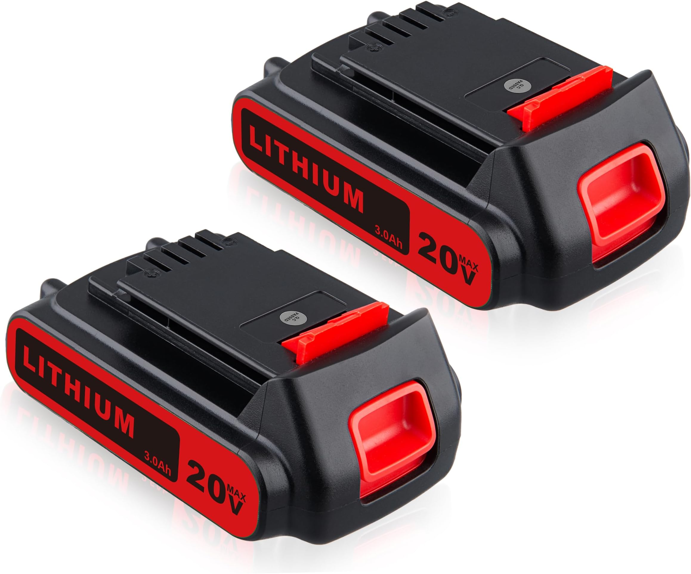 Amazon.com: HHiMXPO 2Packs 20V 5Ah Lithium-Ion Replacement Battery ...