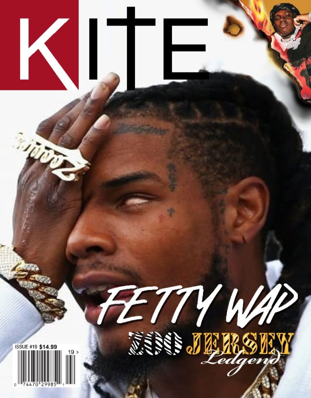 Kite Magazine Issue 19 Fetty Wap Zoo Jersey Ledgend: Amazon.com: Books