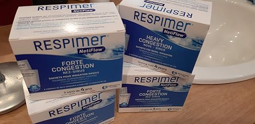 RESPIMER NETIFLOW RECHARGES SACHETS POUR IRRIGATION NASALE - Lot de 3 ...