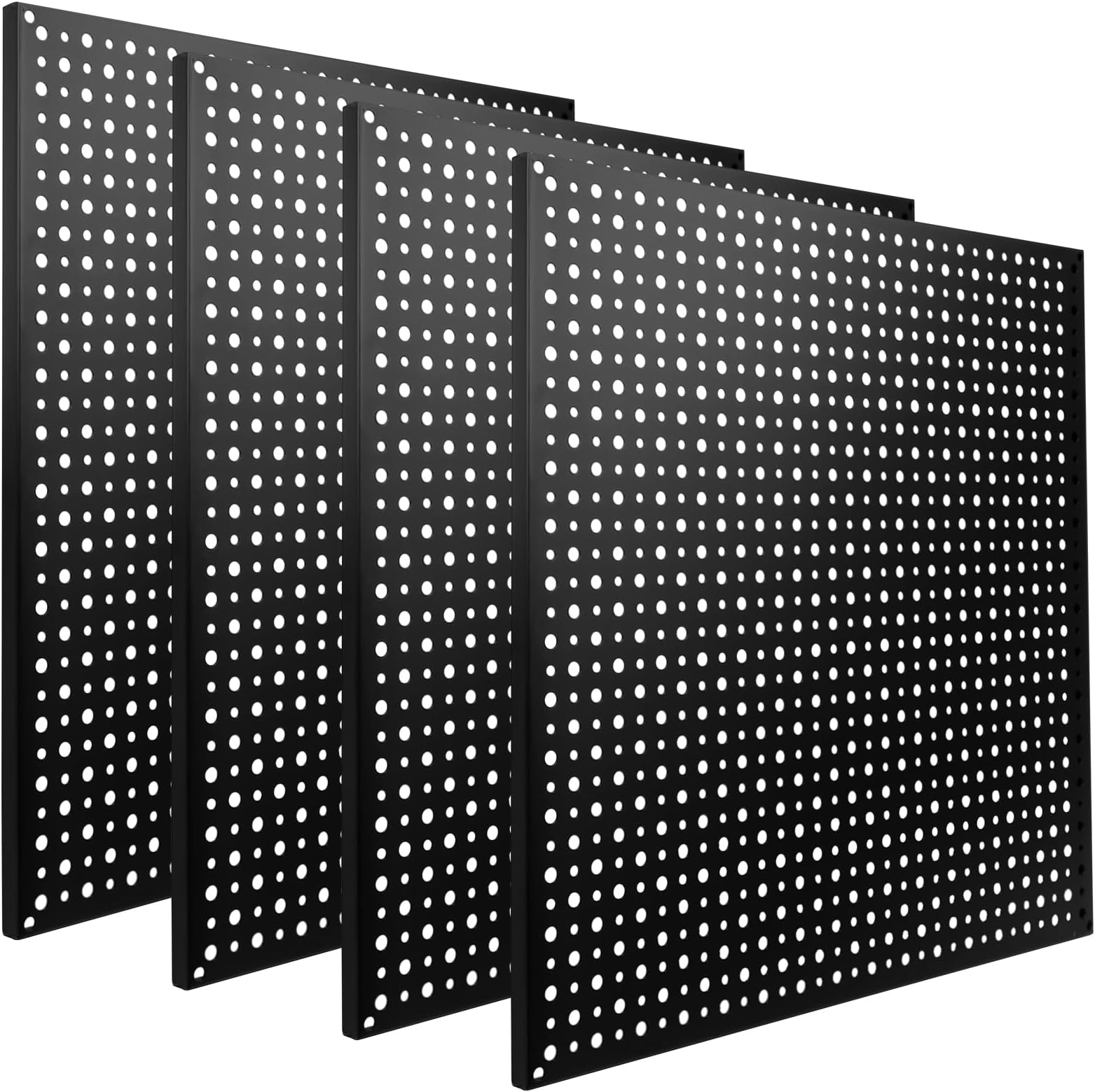 Daanxw Pegboard Rack Garage Storage Steel Horizontal Peg Board Pack ...