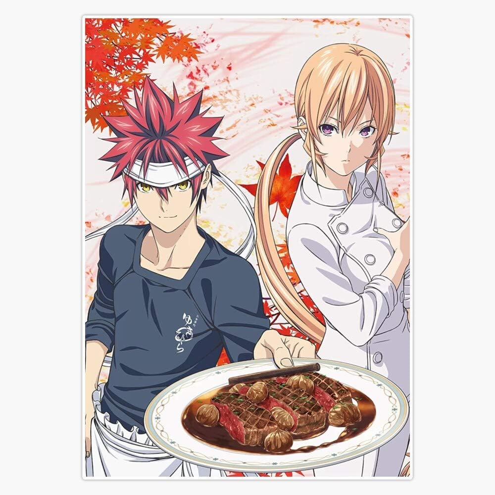 Amazon.com - Food Wars Poster Sticker Vinyl Bumper Sticker Decal ...