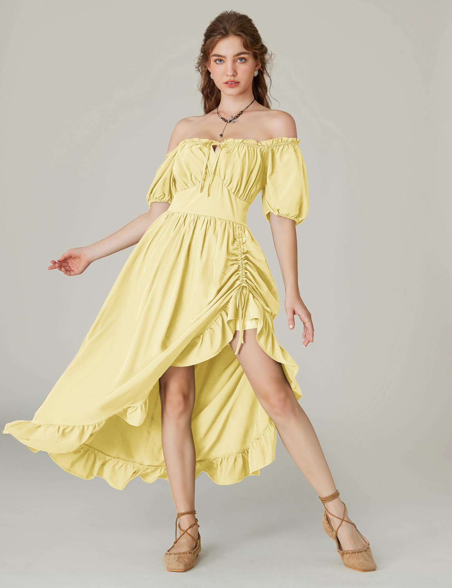 Snapklik.com : Coset Dress For Women Off The Shoulder Dress Medieval ...