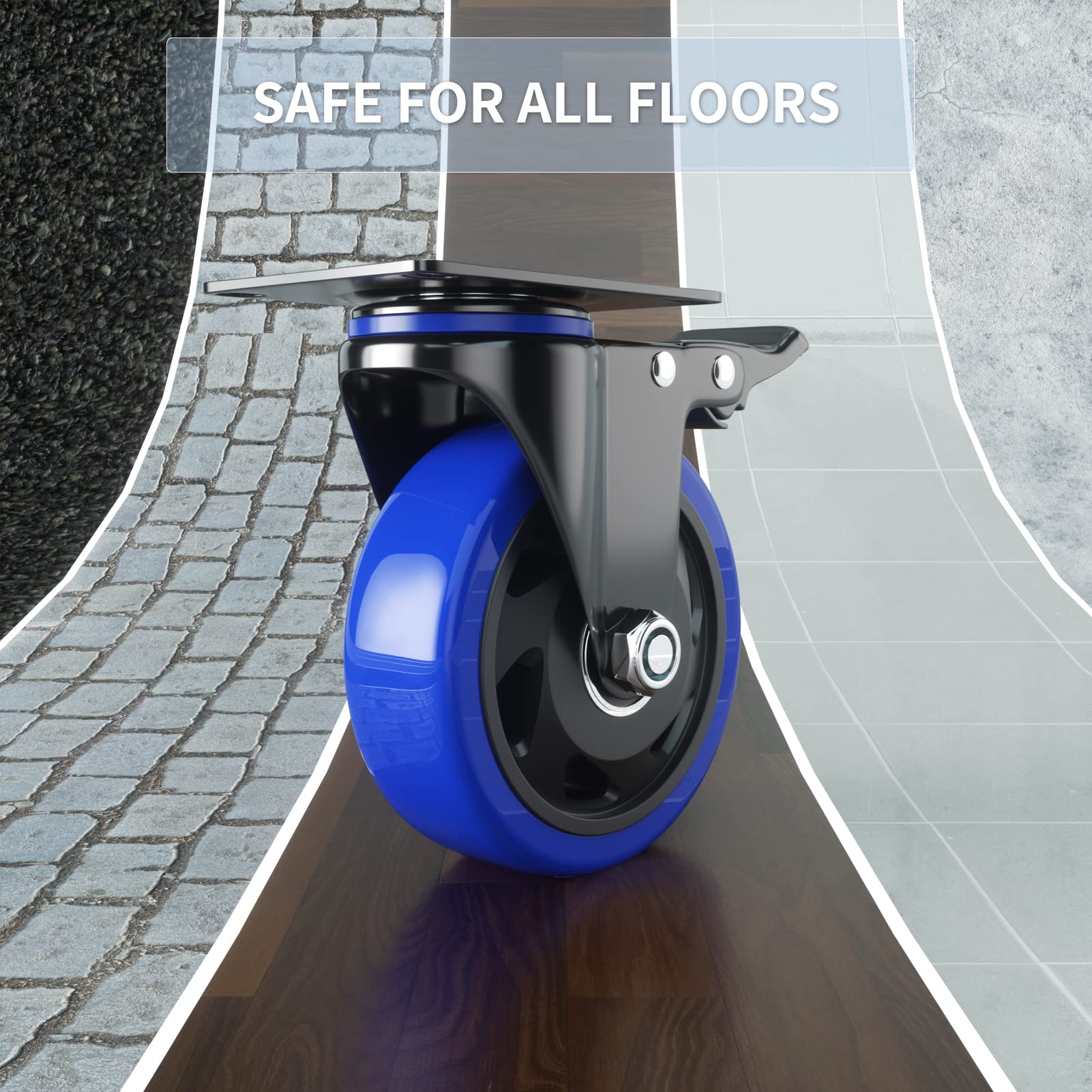 Snapklik.com : 4 Inch Caster Wheels
