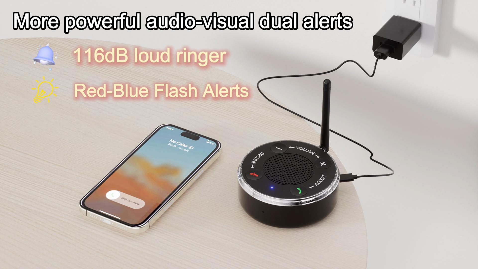 Watch VigorKeeper Phone Ringer Amplifier - One-Touch Answer Calls on ...