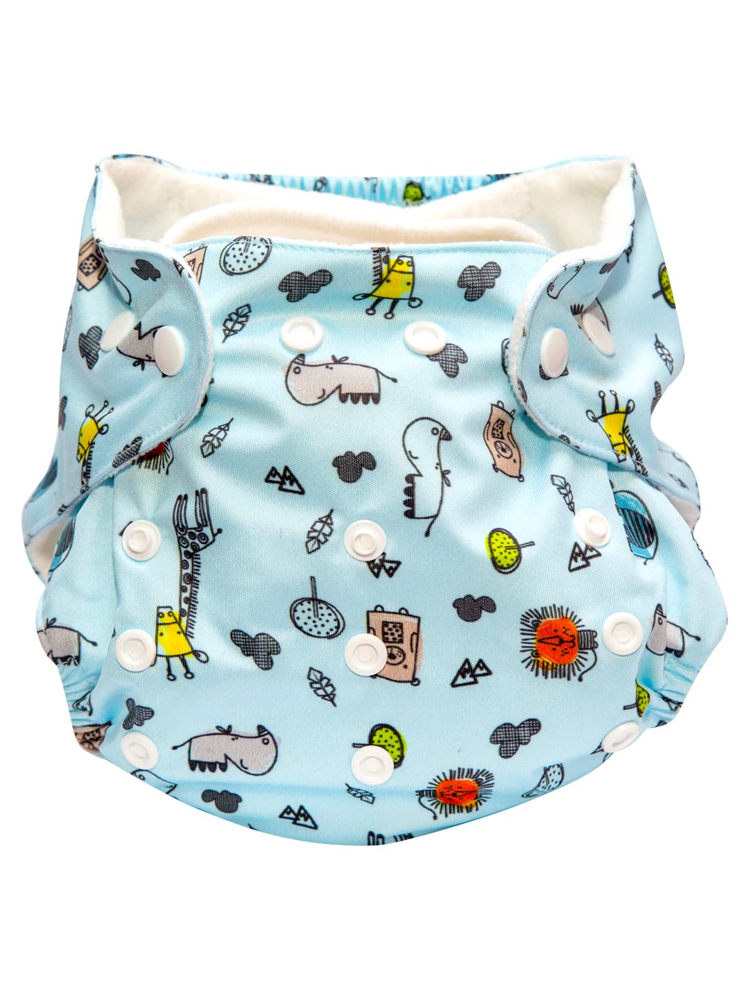 Buy Mee Mee Reusable Cloth Diaper for Babies/Freesize/Adjustable ...