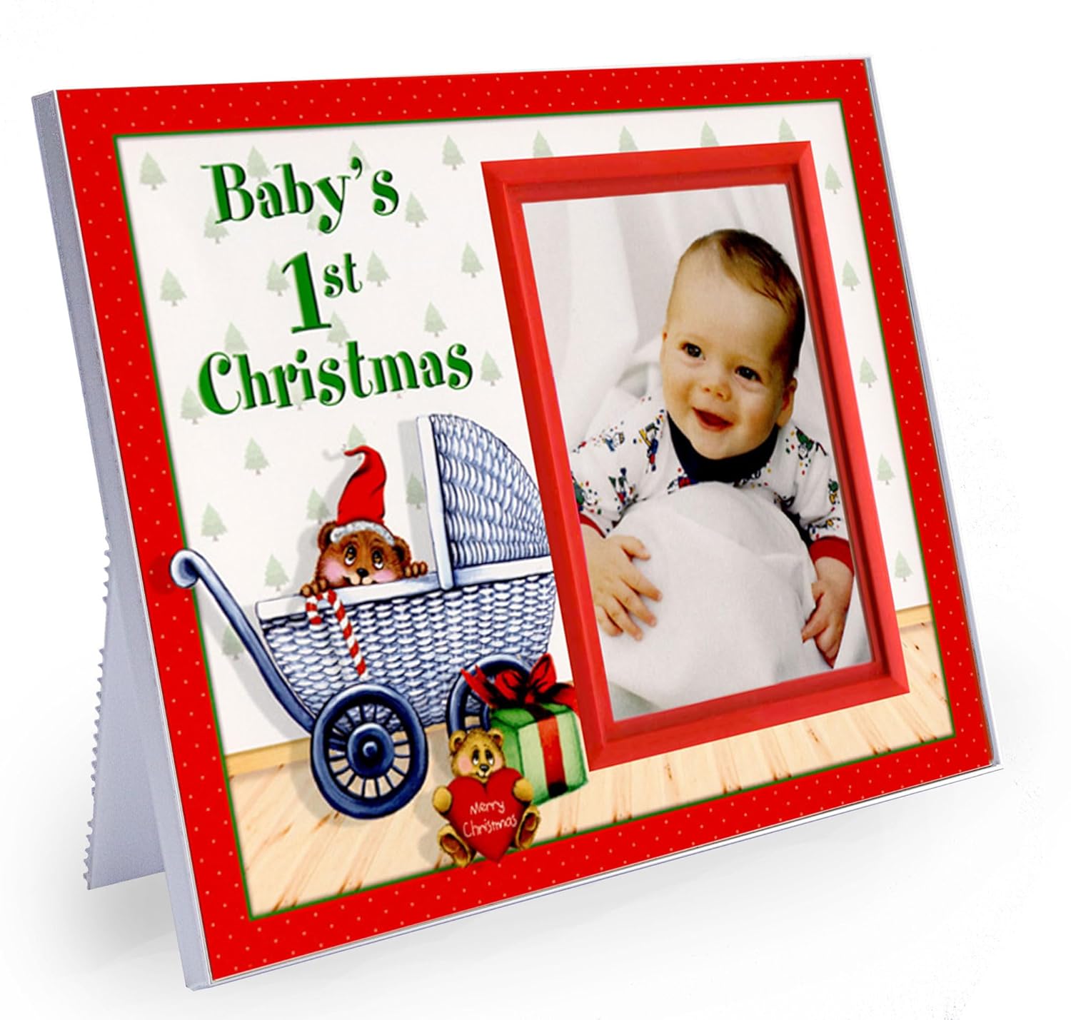 Amazon.com: Expressly Yours! Photo Expressions Baby's First Christmas ...