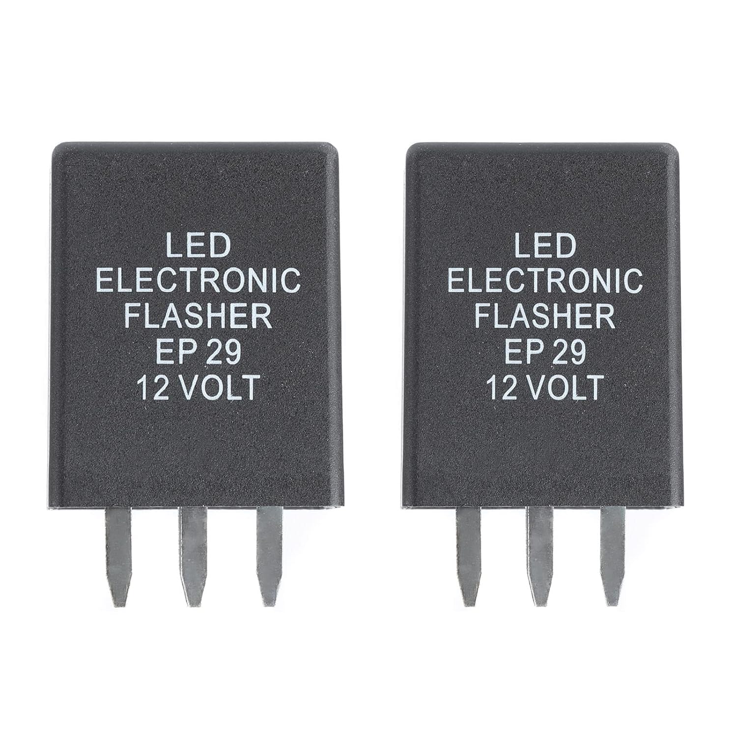 Amazon.com: Rainco 2 Pack EP29 LED Electronic Flasher Relay 4-Pin 12V ...
