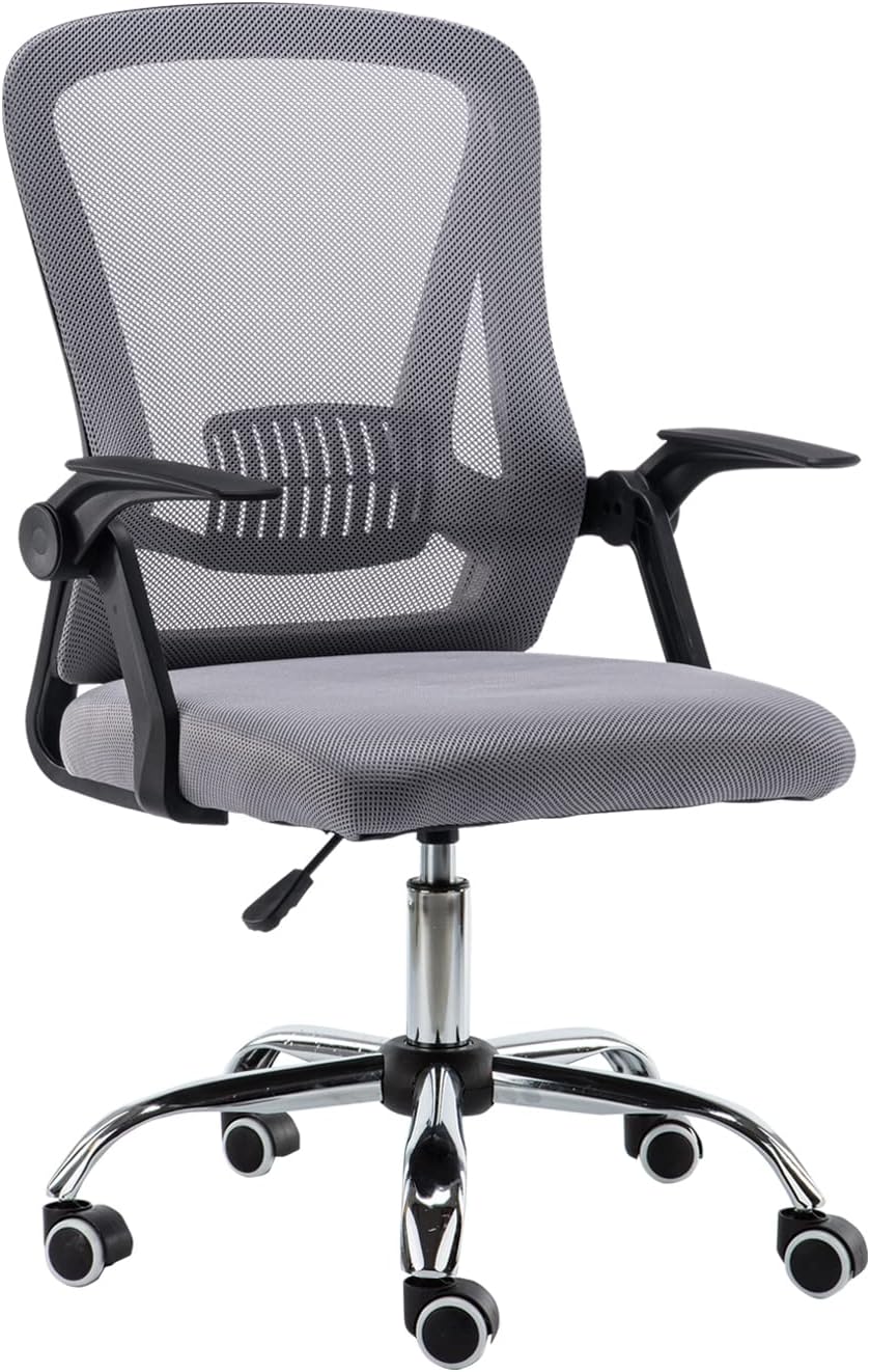 Neo Ergonomic Office Swivel Adjustable Computer Fabric Mesh Chair Back ...