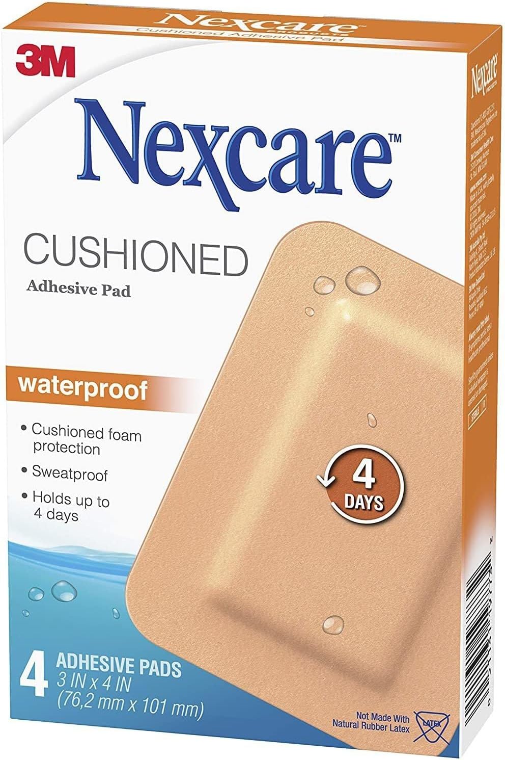 Amazon.com: Nexcare Active Bandages, Extra Cushion, Knee & Elbow, 8 ct ...