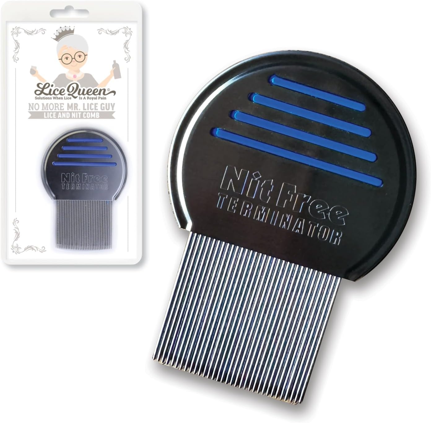 Amazon.com : Dandruff Comb, Stainless Steel Fine Tooth Dandruff Remover ...