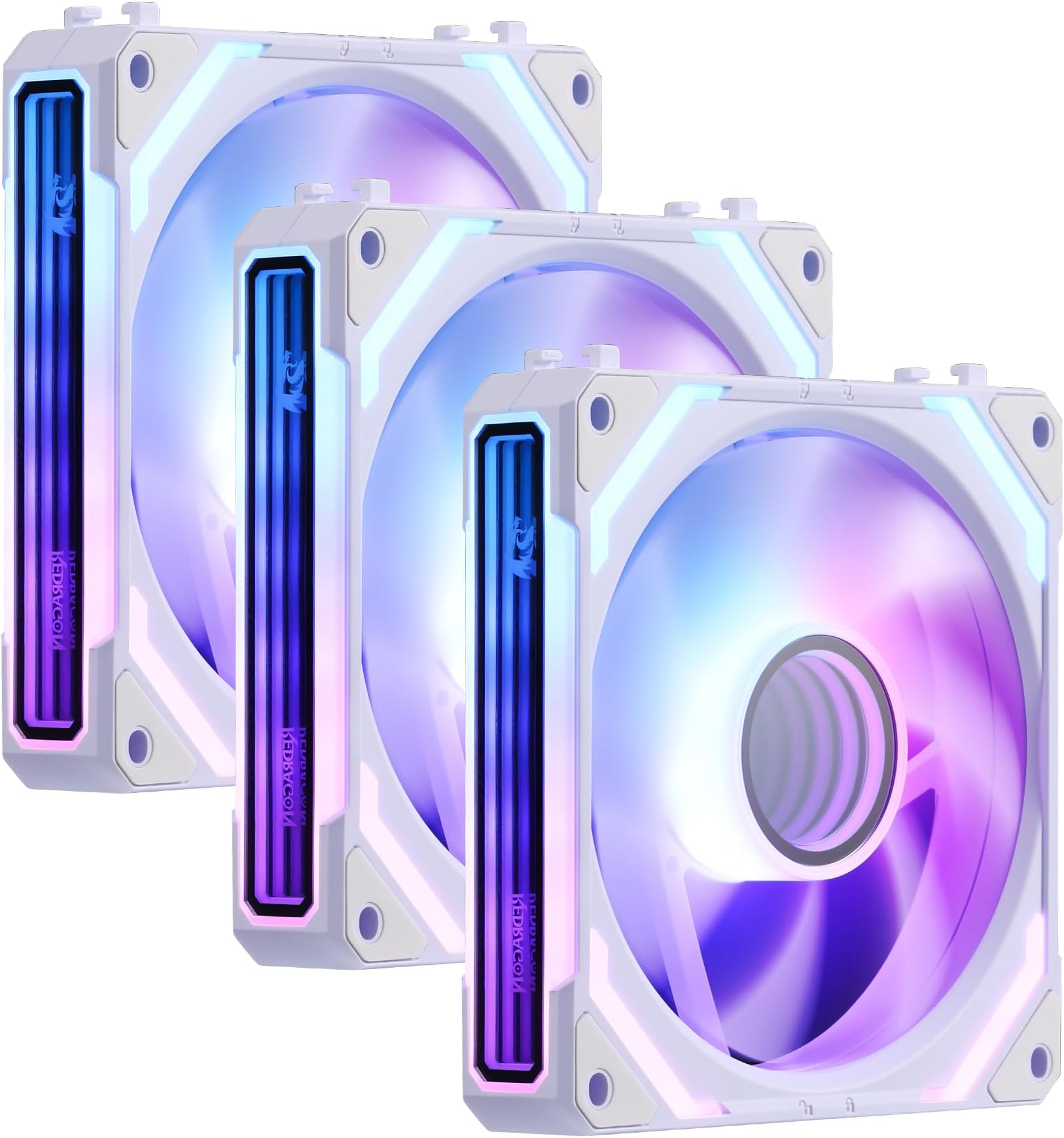 Amazon.com: AORUS EZ Chain Fan 120 ICE (3-Pack), 120mm Hydro Dynamic ...