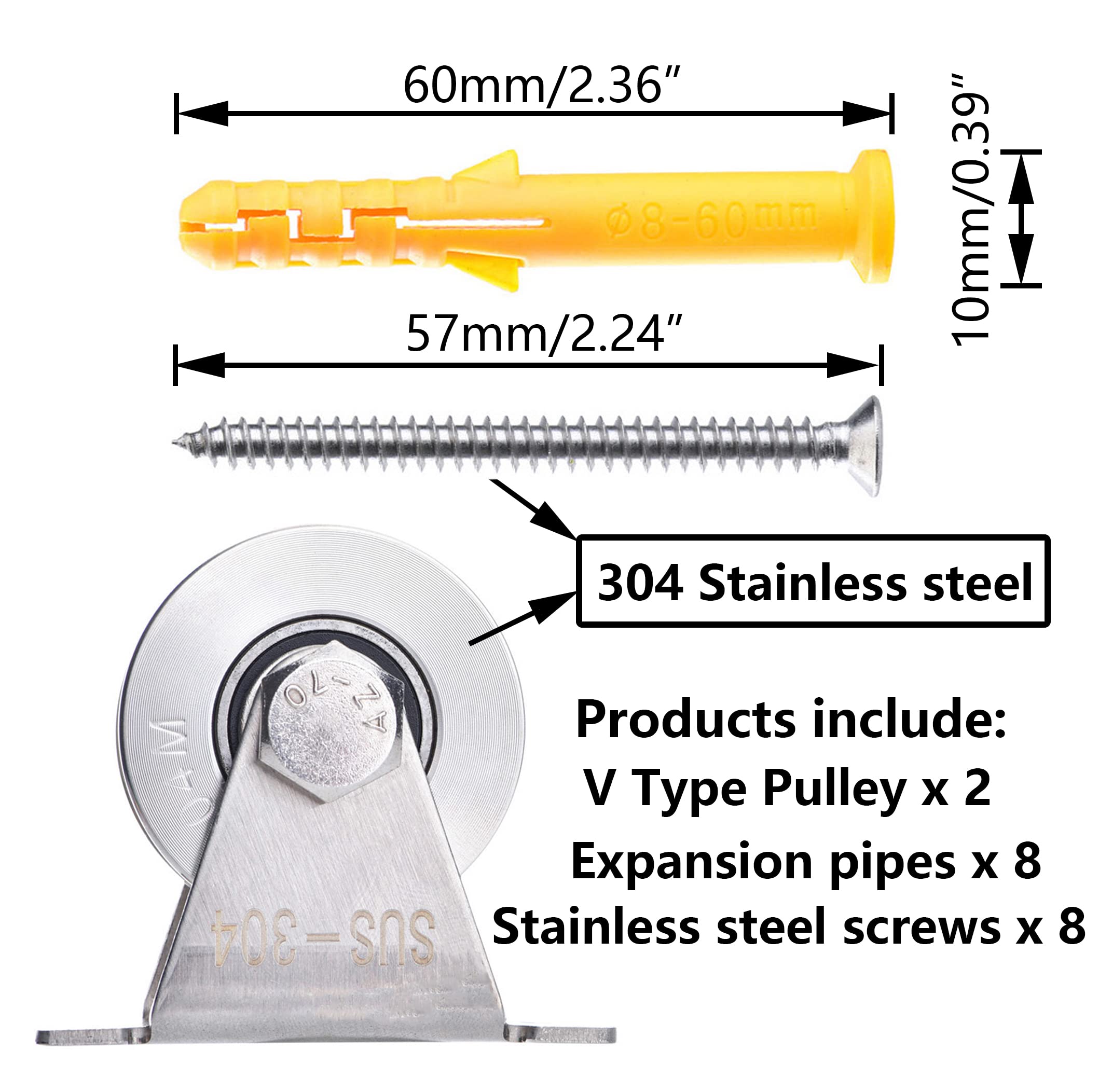 Shoulder Pulley Buy Groove Wheel Pulley Stainless Steel V Groove Pulley ...