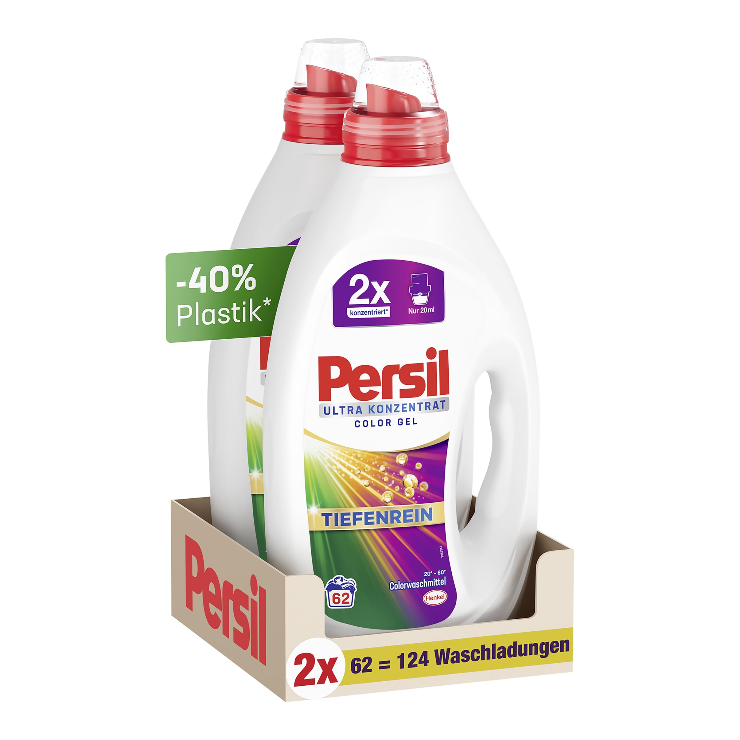 Persil Ultra Konzentrat Color Waschmittel (124 Waschladungen ...