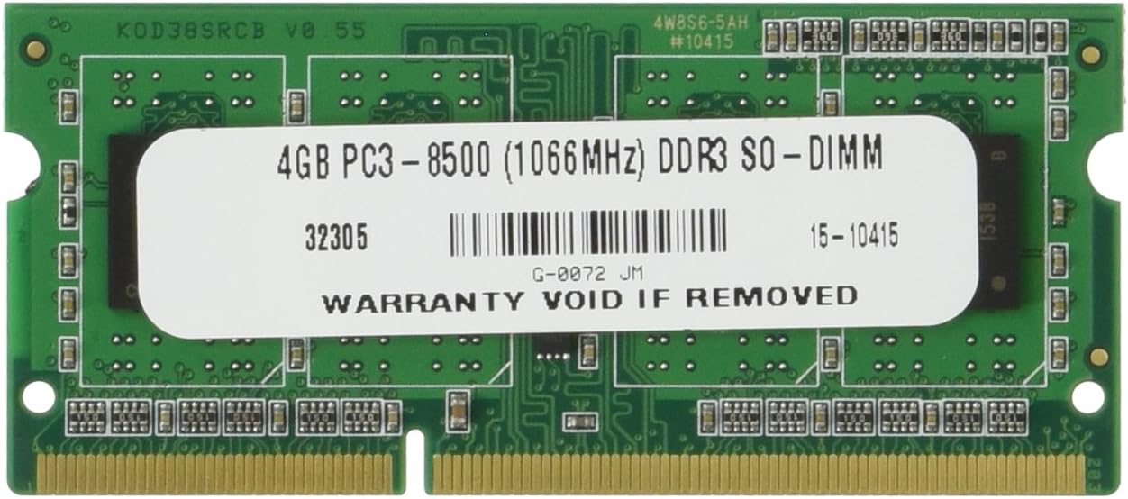 ACP-EP 4 GB DDR3 SDRAM Memory Module - 4 GB - 1066MHz DDR3-1066/PC3 ...