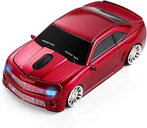 BKLNOG Wireless Car Mouse [Updated] with LED Headlights, 1600 DPI ...