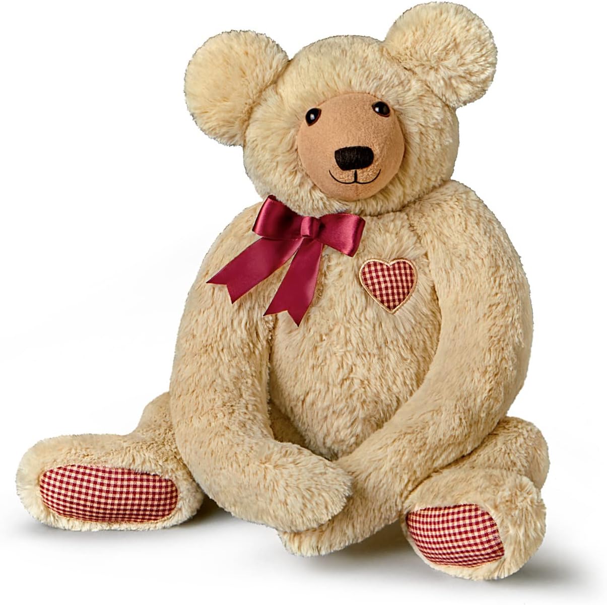 Amazon.com: Hugs from The Heart 18” Long Cuddling Comfort Plush Teddy ...