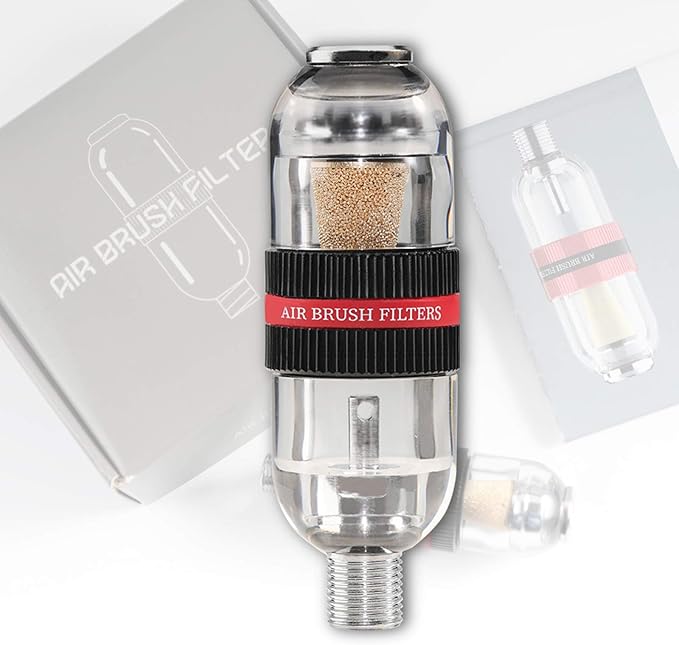 SAGUD Airbrush New Premium Airbrush In-Line Mini Air Filter Air Brush ...