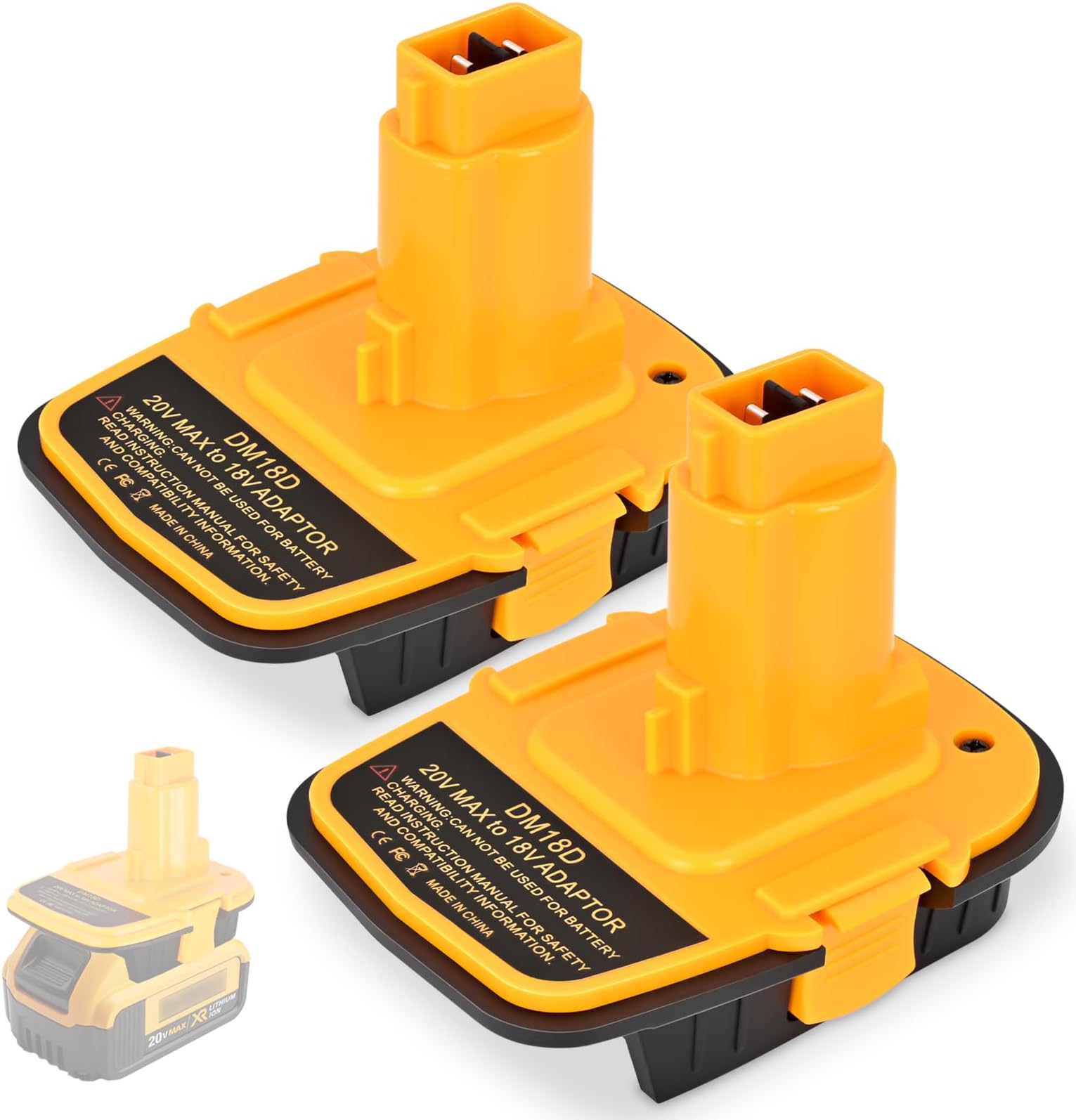 Amazon.com: Nacxbwer Battery Adapter Compatible with Dewalt 20V Max ...