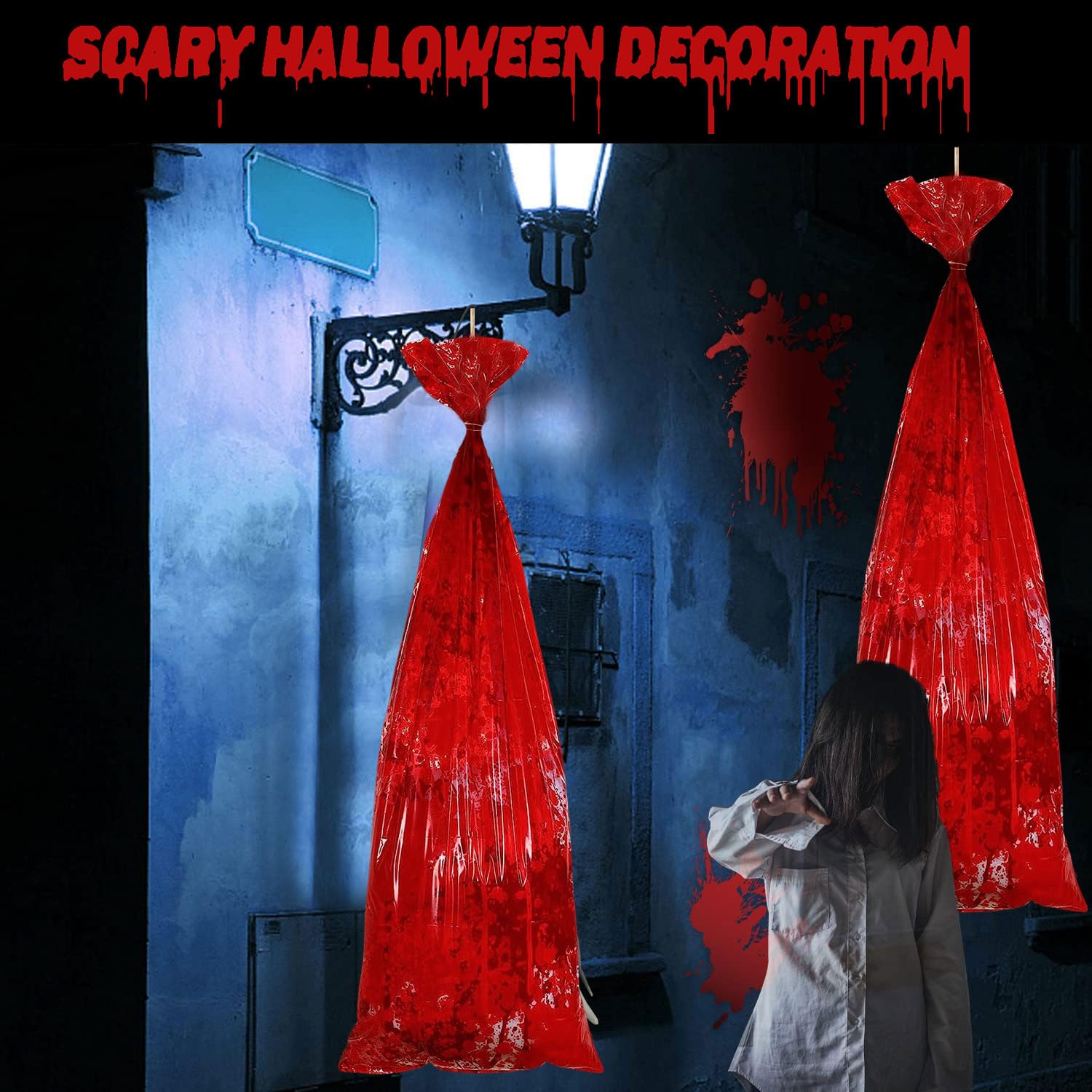 Snapklik.com : Halloween Decorations Bloody Body Dead Victim Props 60 ...