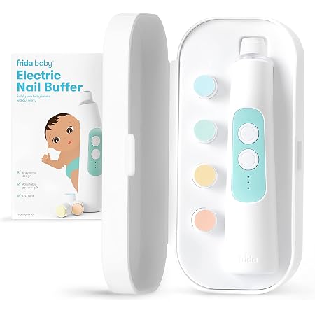 Amazon.com : Frida Baby Electric Nail Buffer | Safe + Easy Baby Nail ...