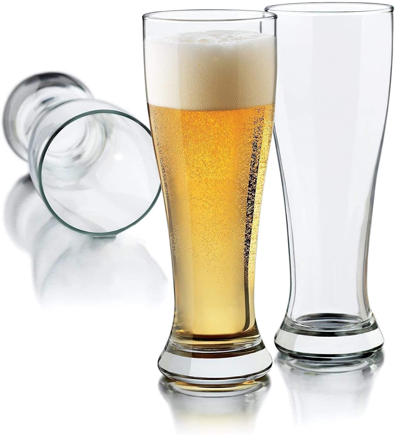 Buy Ocean Imperial Beer Glass, 545ml, Transparent, Set of 6 Online at ...