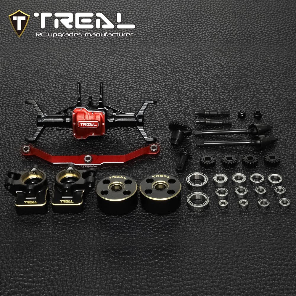 Snapklik.com : TREAL TRX4M Front Portal Axles Complete Kit CVD Shaft ...