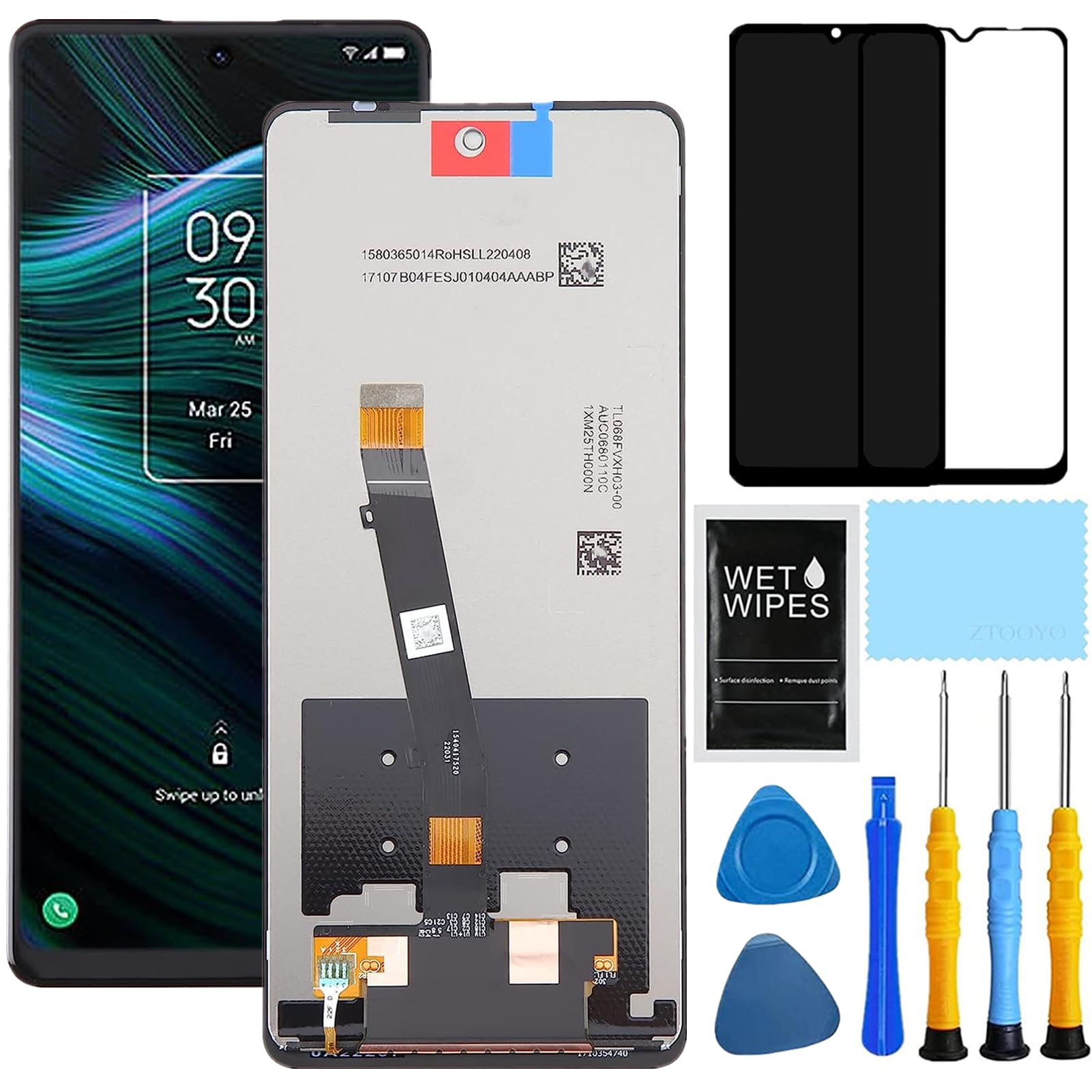 Amazon.com: for TCL Stylus 5G Screen Replacement kit for TCL Stylus ...
