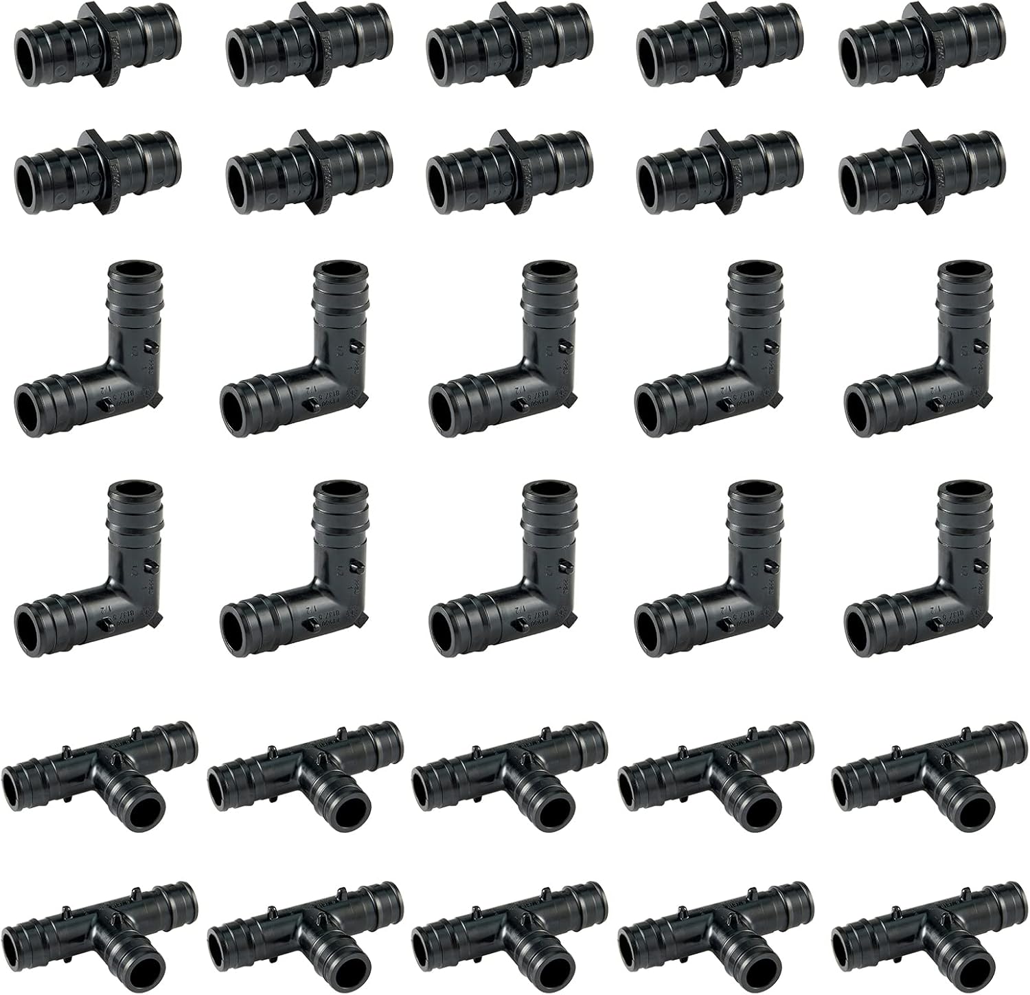 Amazon.com: GUOFIS 1/2" Poly PEX A Expansion Fitting, 30 Pack PPSU ...