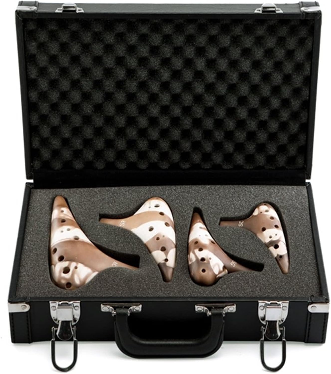 Amazon.com - Ocarina Instrument Ocarina Four Pieces in One 12 Holes ...