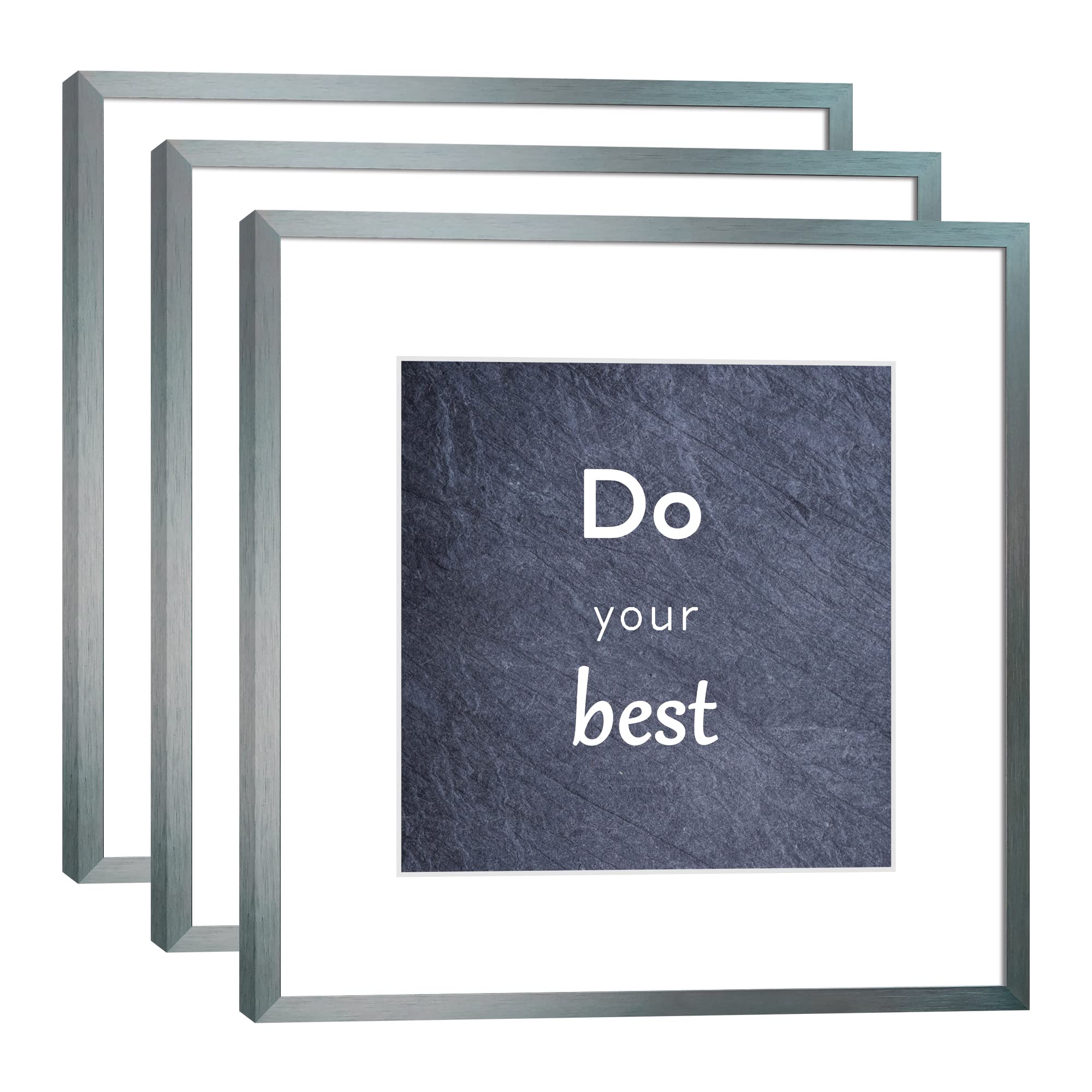 Snapklik.com : DEKWINN 12x12 Picture Frame Set Of 3