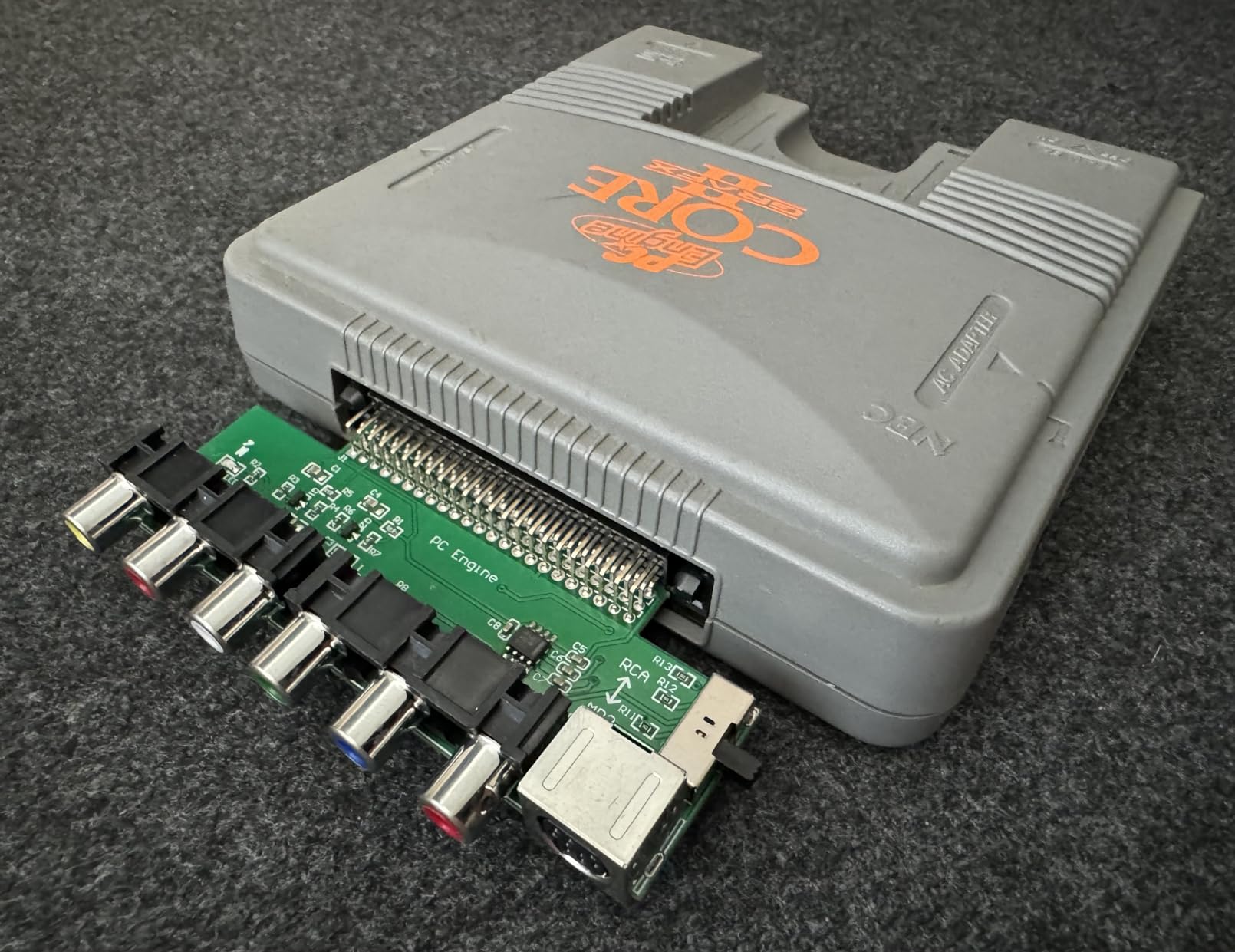 XBERSTAR NEC PCE PC engine grafx Console RGB Card AV Booster RGBS ...