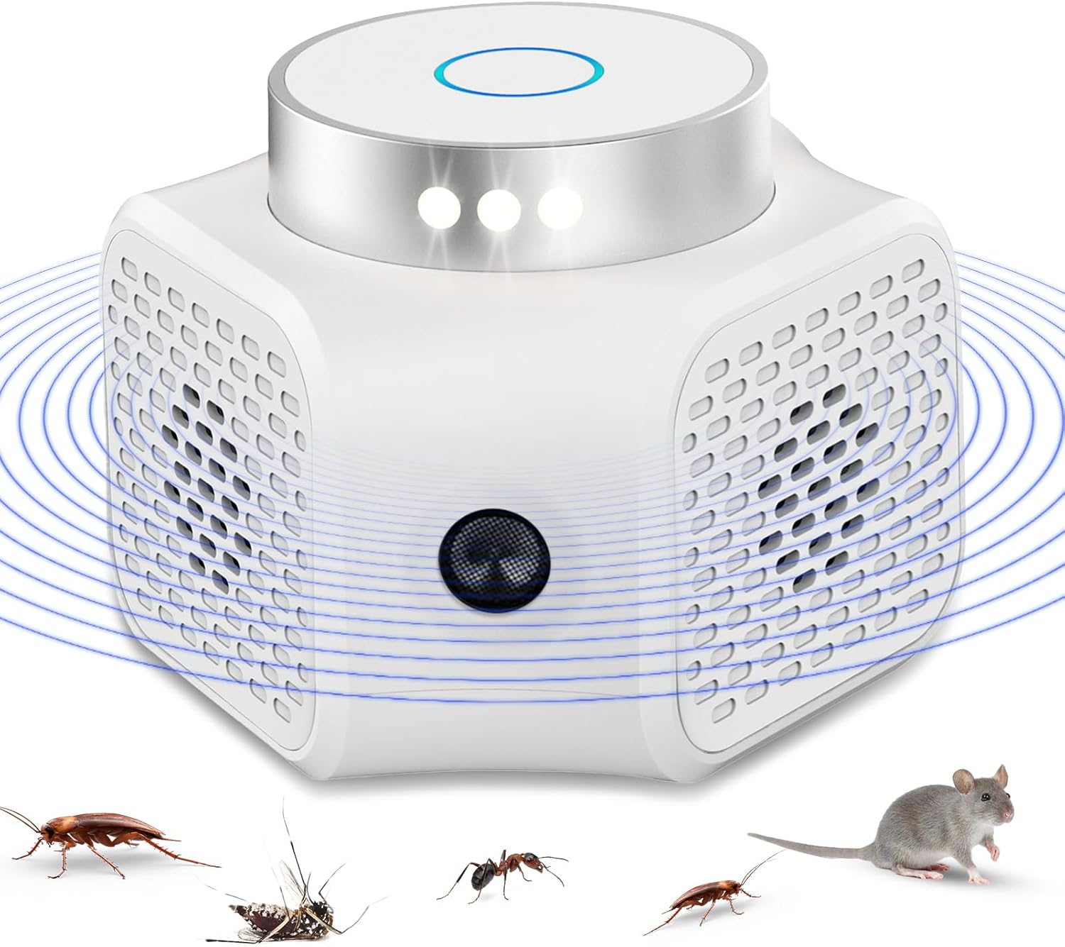 Amazon.com: LAWGEO BRO Ultrasonic Pest Repeller Indoor - Rodent ...