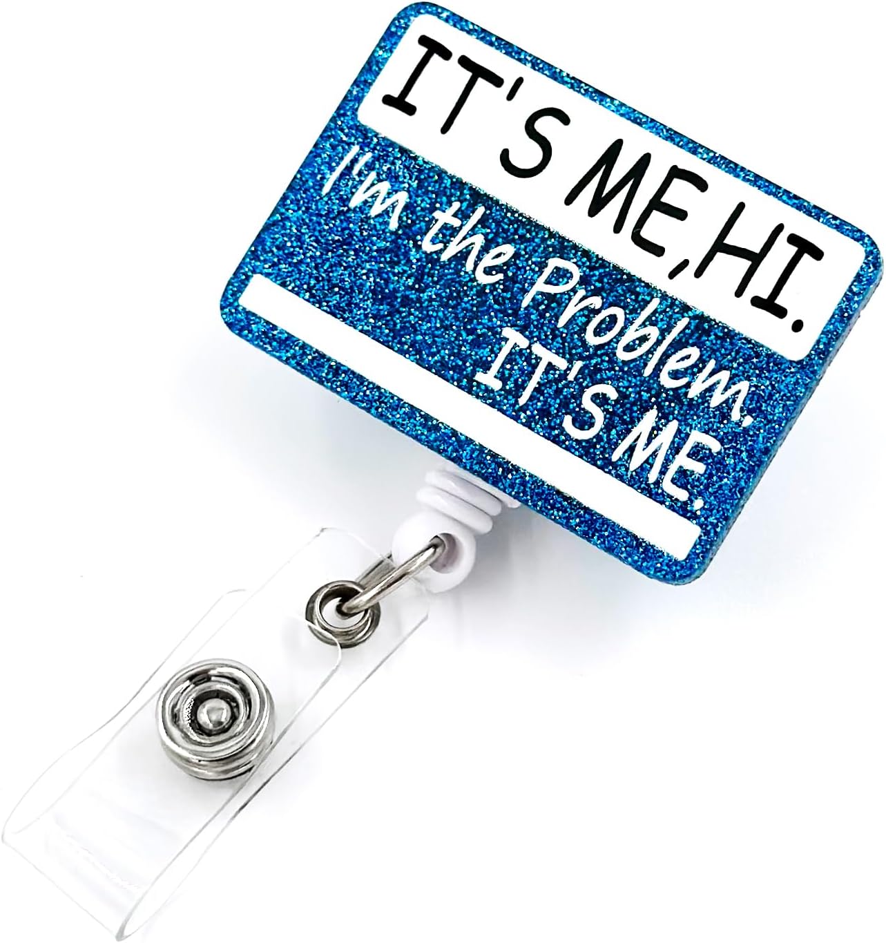 Amazon.com: Funny Retractable Badge Reel for Nurse Doctor Employee ID ...