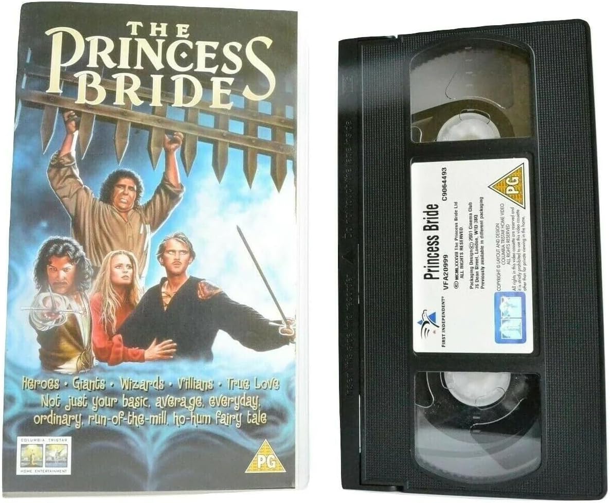 The Princess Bride [VHS] : Cary Elwes, Peter Falk, Mandy Patinkin ...