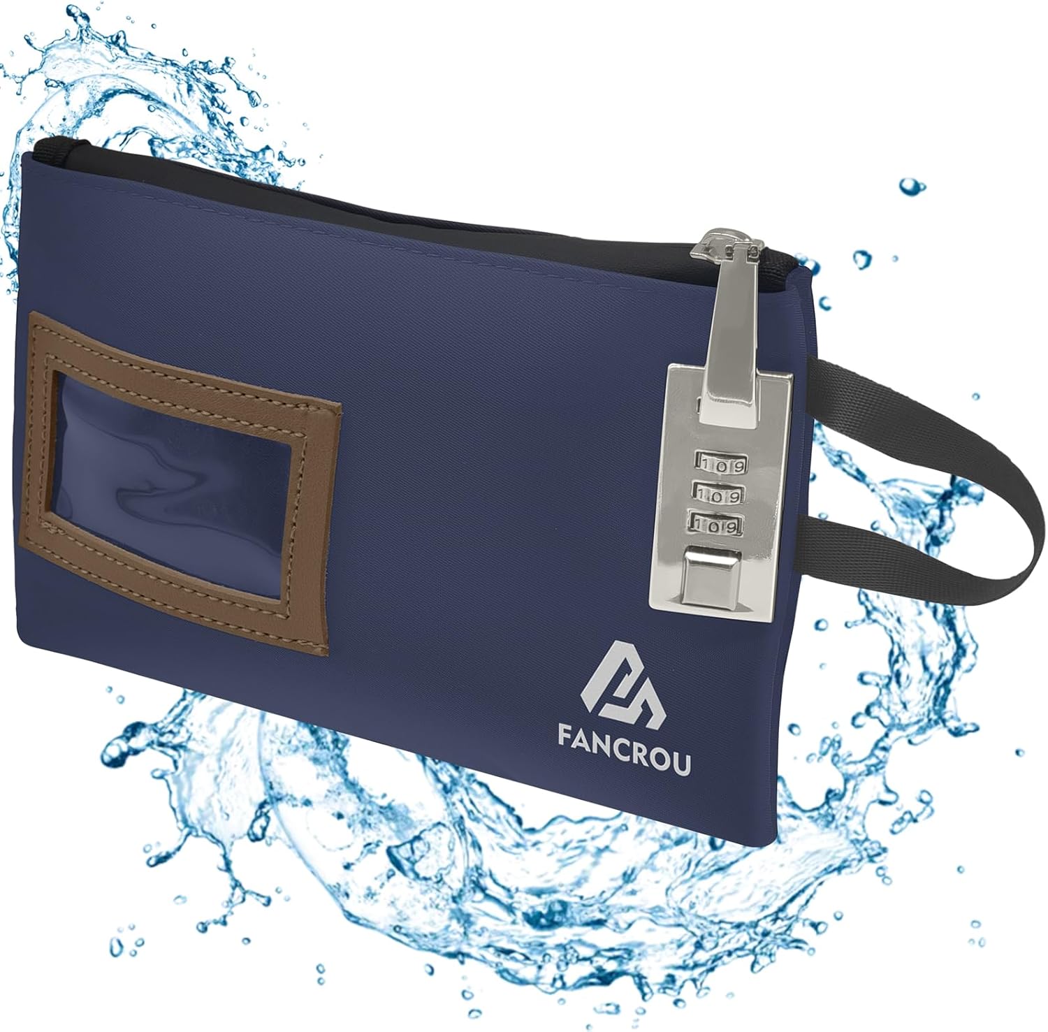 Amazon.com: Waterproof Cash Bag With Password Lock, 10 x 7 Inch, Money ...