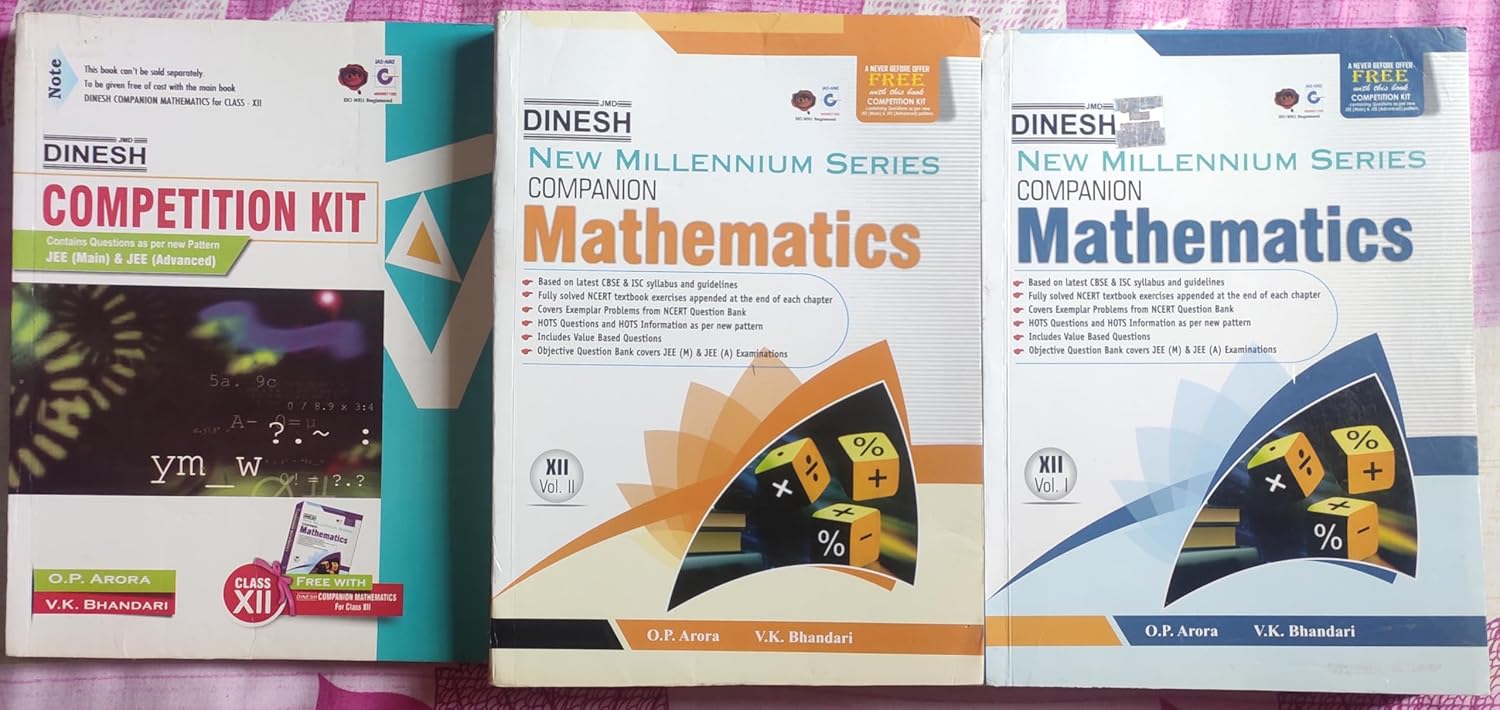 DINESH New Millennium COMPANION MATHEMATICS Class 12 : Amazon.in: Books