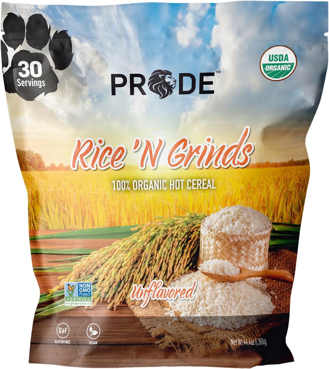 Amazon.com: Pride Foods Rice 'N Grinds Hot Cereal - Gluten-Free, Non ...