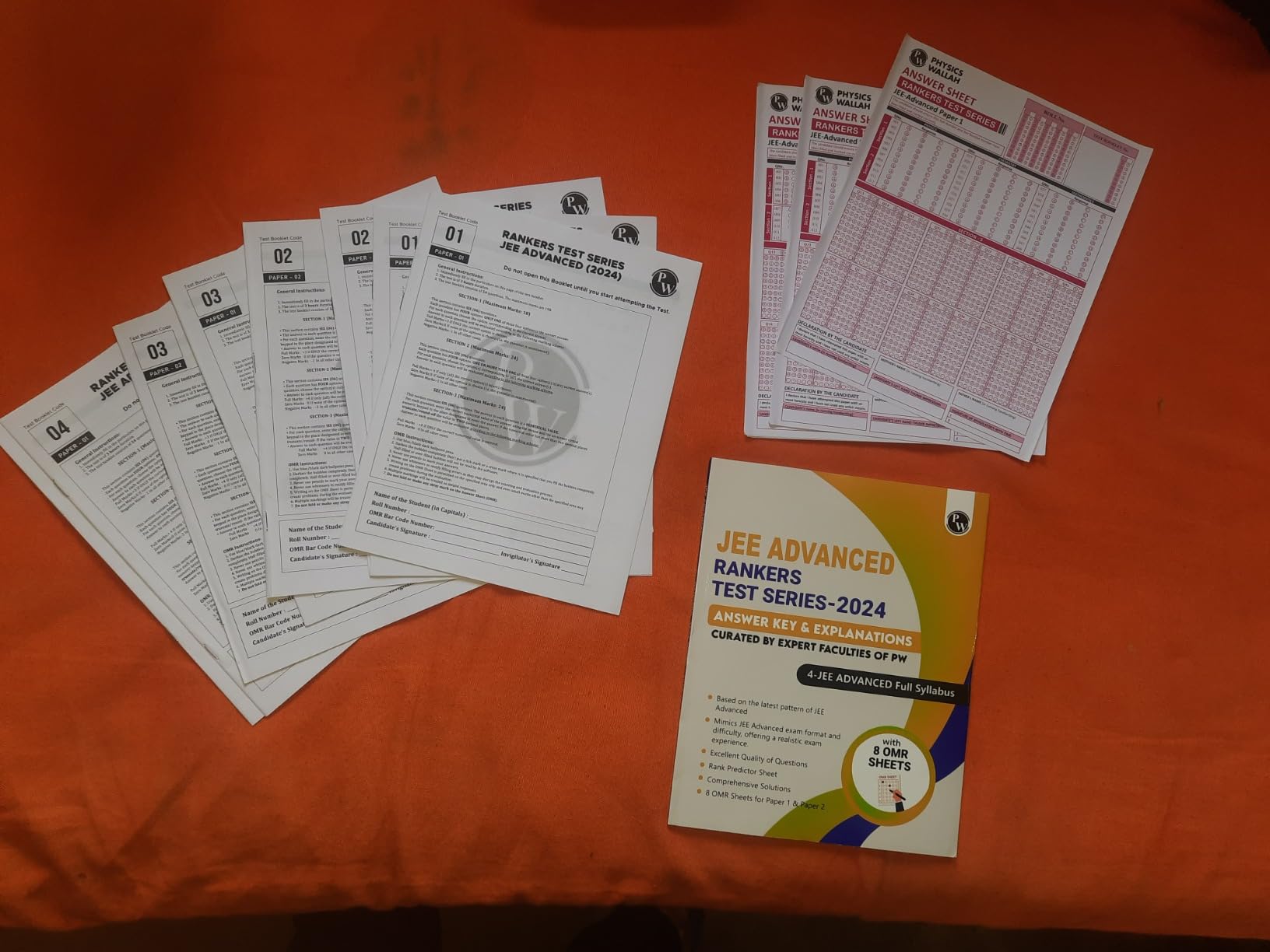 Buy PW NTA JEE MAIN and JEE Advanced Entrance examination Test Series ...