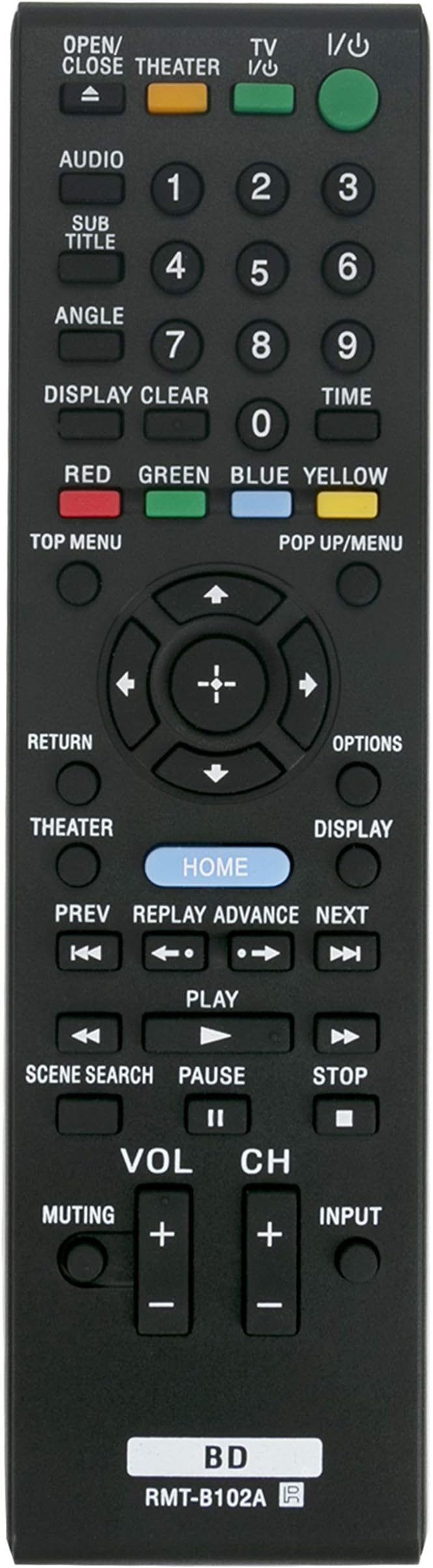 Amazon.com: Replacement Remote Control for Sony BDP S3500, BDP S6500 ...