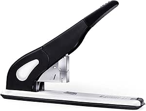 SAX Heavy Duty Stapler, Troublefree Staping upto 200 Staples Black ...
