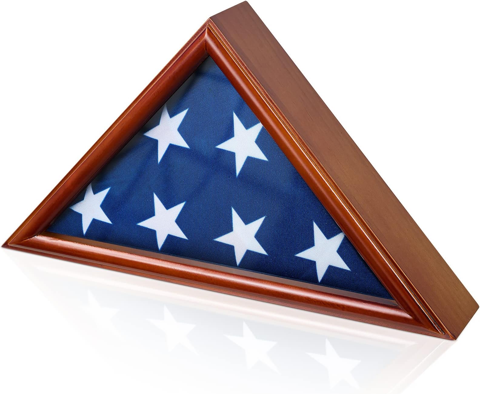 Amazon.com - Burial Flag Box,Large Coffin Flag Display case - Display ...
