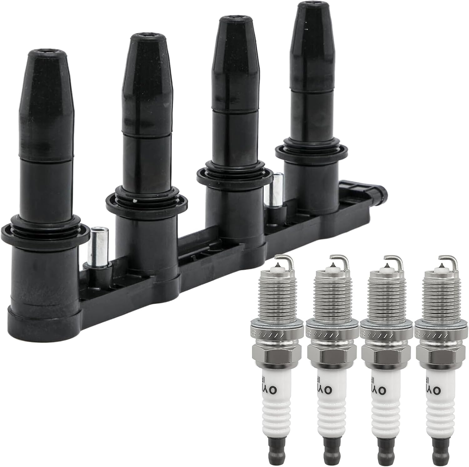 Amazon.com: UF620 Ignition Coil Pack 25186687 and Iridium Spark Plugs ...