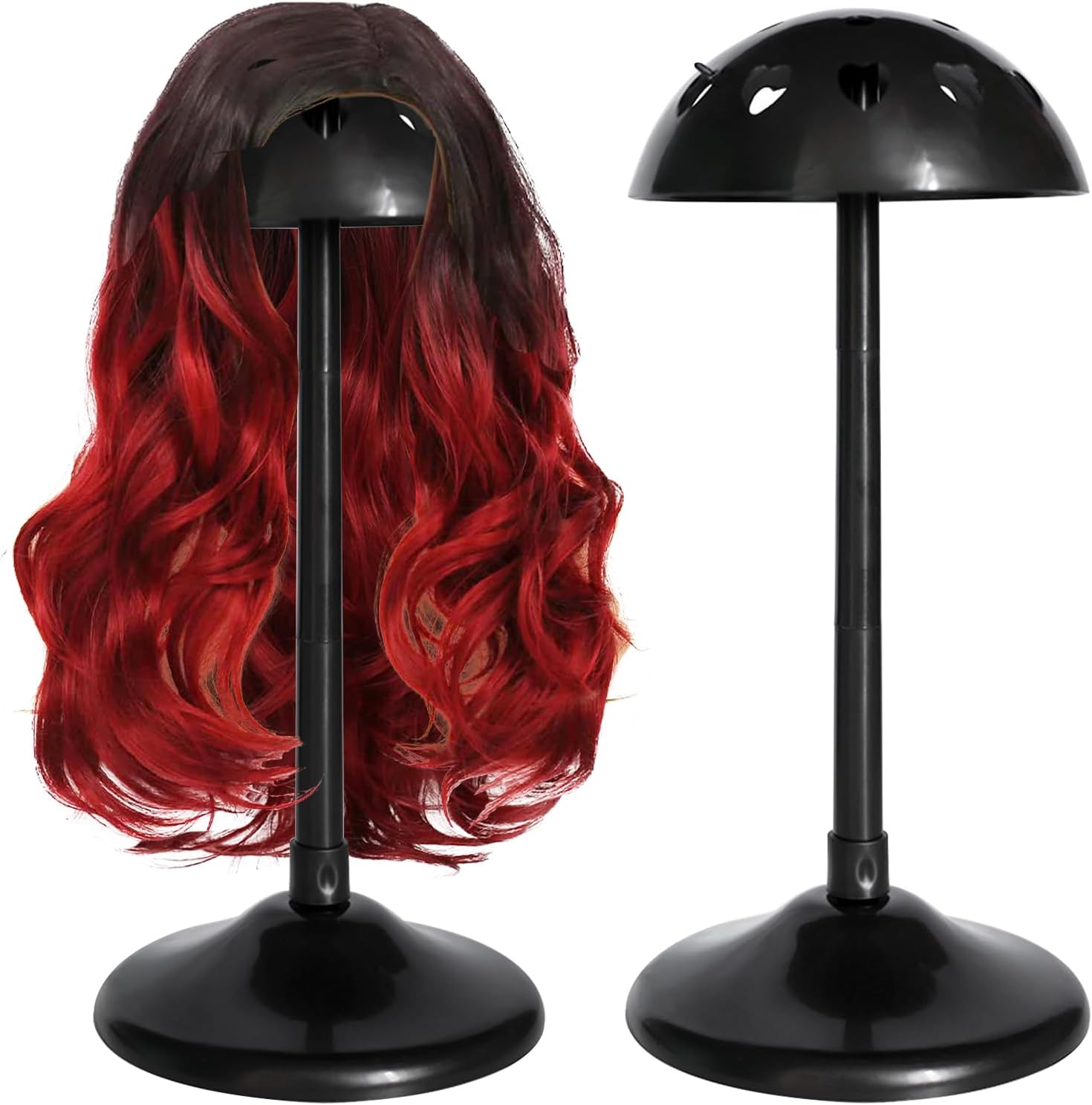 Amazon.com: Generic Wig Stand 1pc 13inch Removable Portable Wig Holder ...