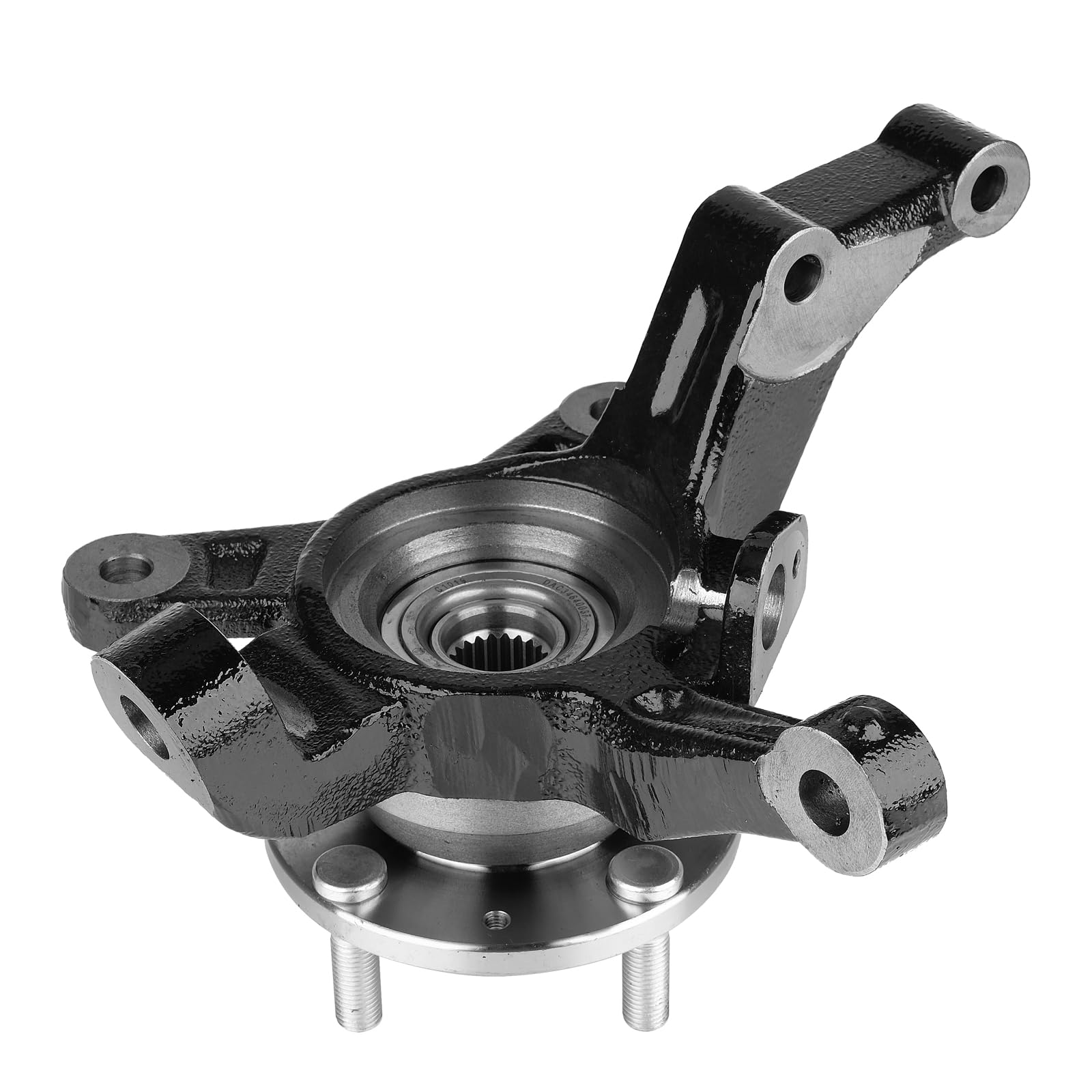 Front Steering Knuckle & Wheel Bearing Hub Assembly Compatible with ...